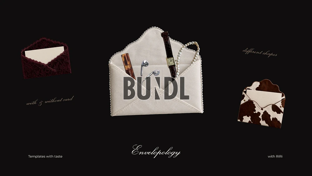 Envelopology | Stylish Envelopes Collection — Templates | Bundl Markets ...